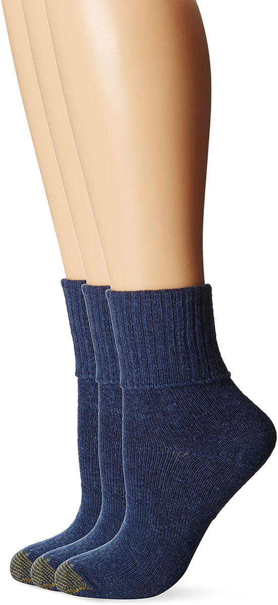 Gold Toe Women's Bermuda Socks, 3-Pairs – MODAndME