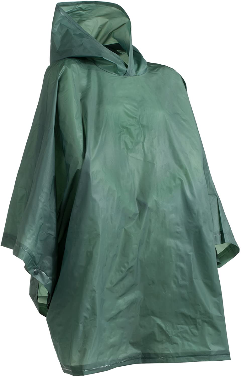 totes Unisex Rain Poncho, lightweight, reusable, and packable on the g ...